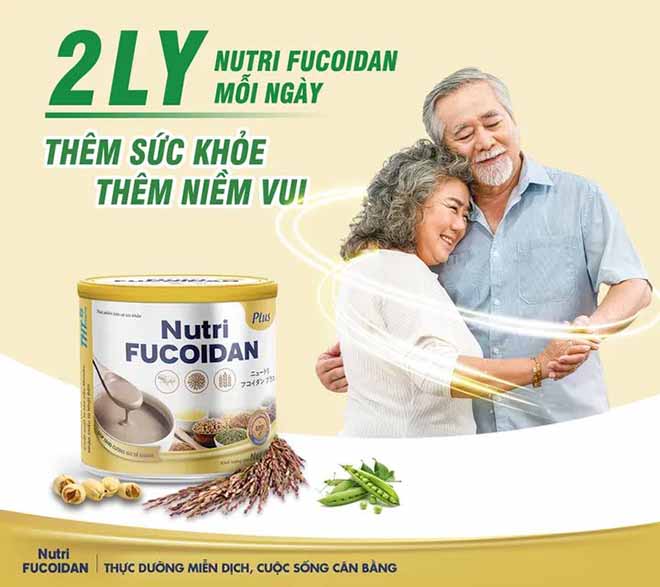 Thực dưỡng Nutri Fucoidan - Dinh dưỡng cho người chơi thể thao. Hộp 500g